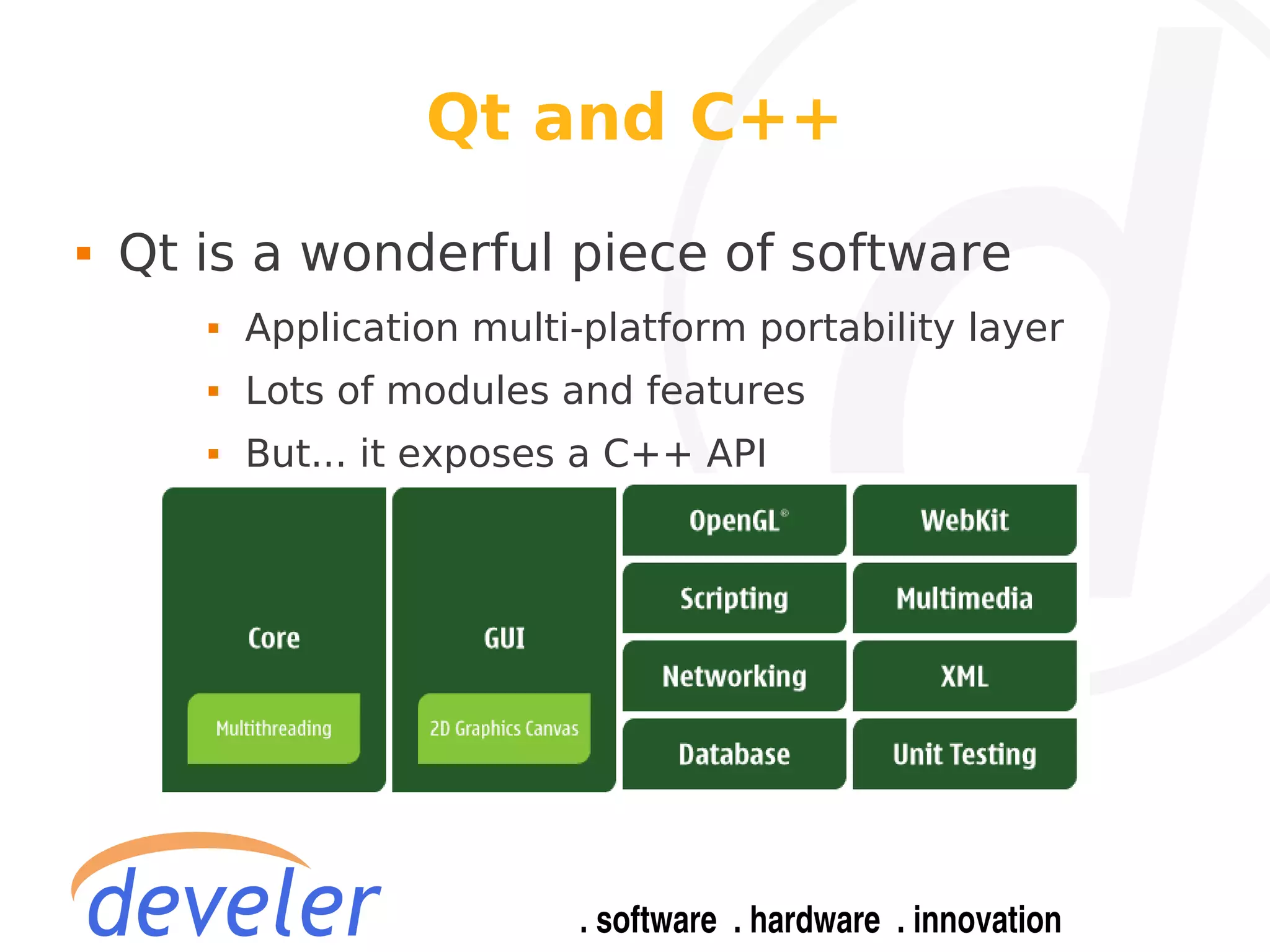 Pyqt Rapid Application Development Ppt