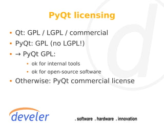 PyQt: rapid application development | PDF