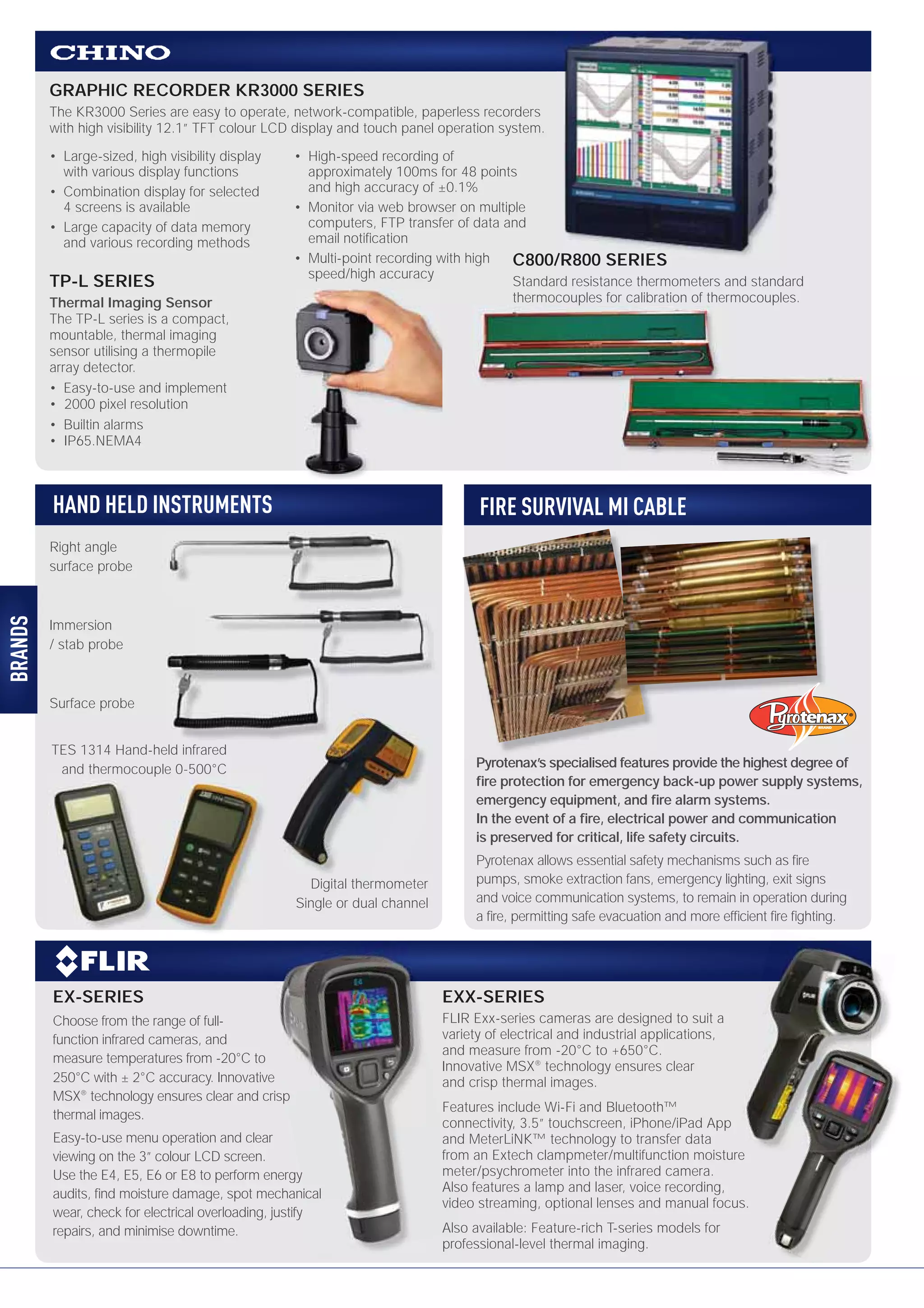 Pyrosales Catalogue - Total Sensor Solution Providers | PDF