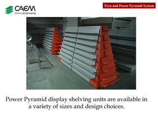 CAEM Power Pyramid Displays System-Maximize merchandising and display ...