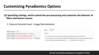 Pyradiomics Customization [CDM] | PDF | Technology & Computing
