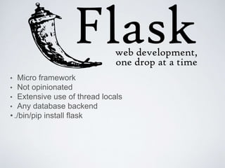 Pyramid web framework | PPTX | Web Development | Internet