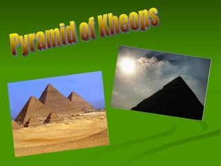 Pyramid Of Kheops | PPT