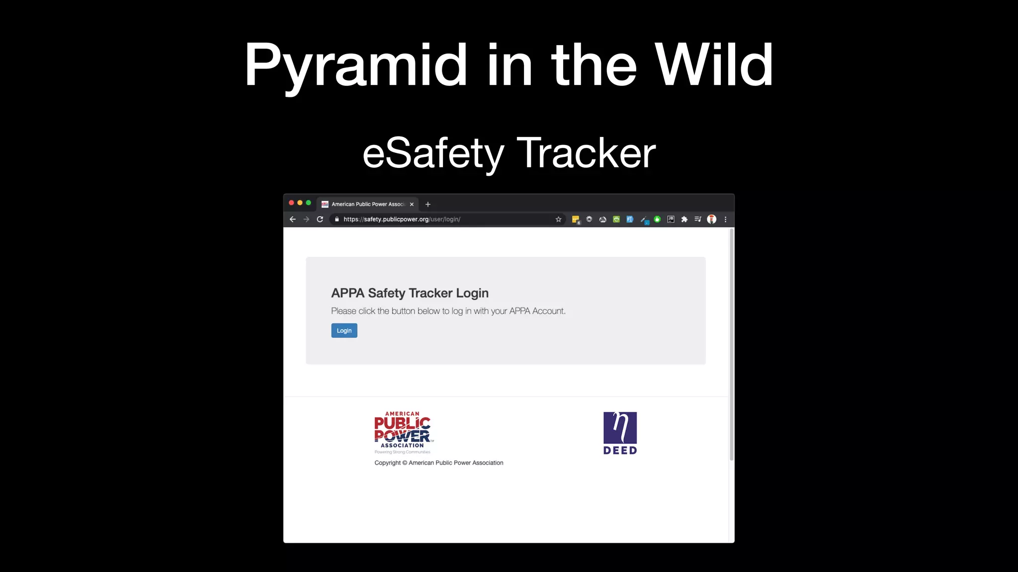 Pyramid and the Pylons Project in the wild | PPT