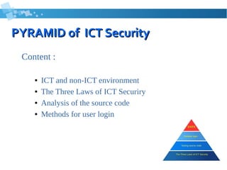 Pyramid of Cyber Security | PPT