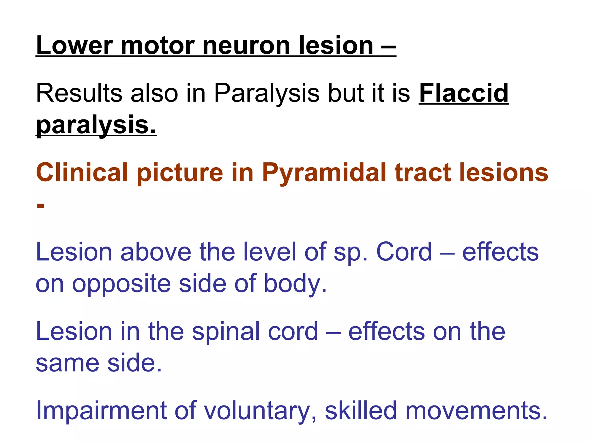 Pyramidal tract by Sunita.M.Tiwale,Prof. Dept of physiology,D.Y.Patil ...