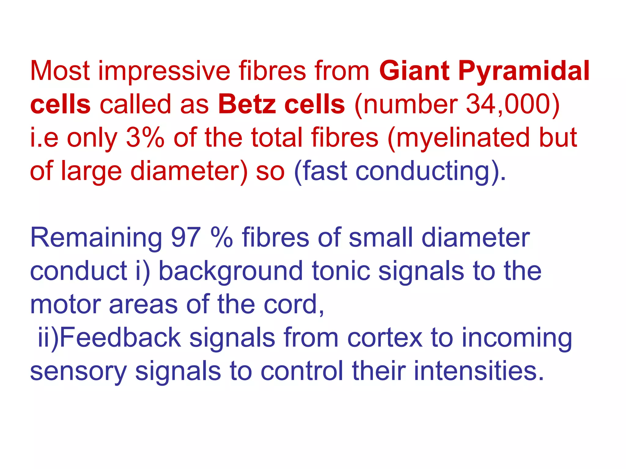 Pyramidal tract by Sunita.M.Tiwale,Prof. Dept of physiology,D.Y.Patil ...