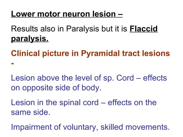 Pyramidal tract by Sunita.M.Tiwale,Prof. Dept of physiology,D.Y.Patil ...