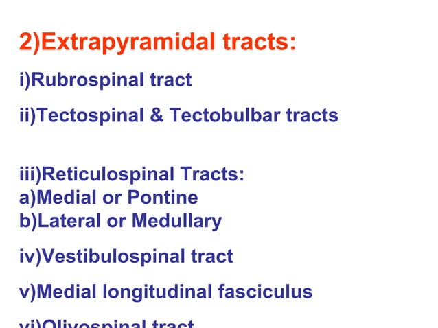 Pyramidal tract by Sunita.M.Tiwale,Prof. Dept of physiology,D.Y.Patil ...