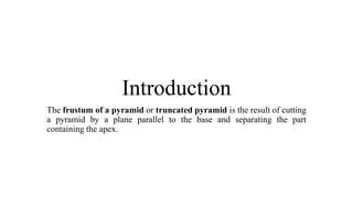 Pyramid and frustum adds (area) (1) | PPT