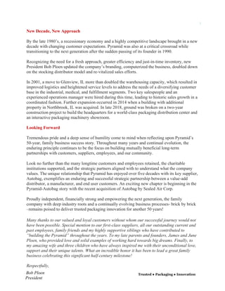 The Pyramid Anniversary Story | PDF