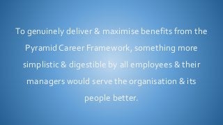 Pyramid Career Framework - Enrich employee career progression through ...