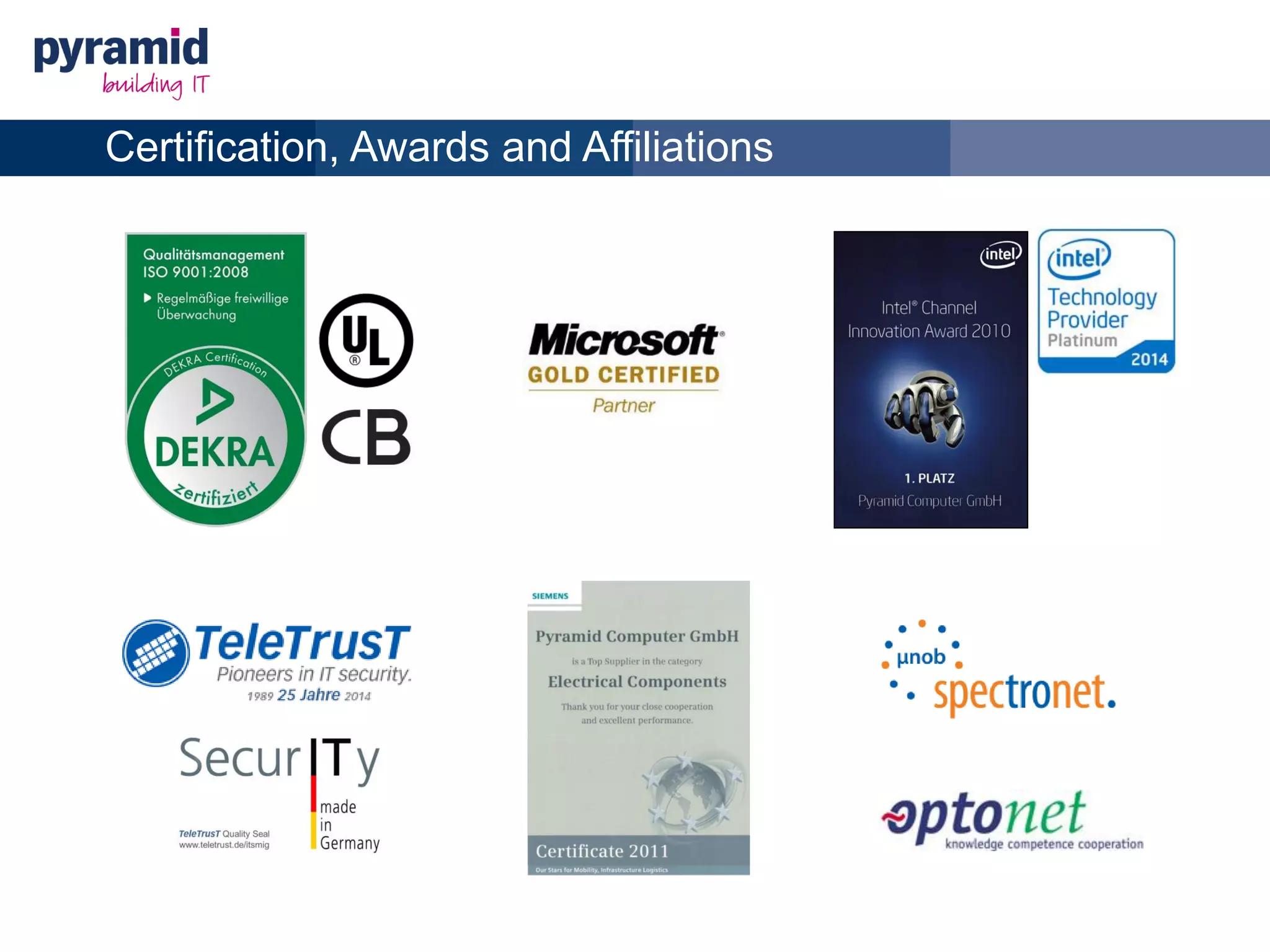 Pyramid Computer GmbH | PPT