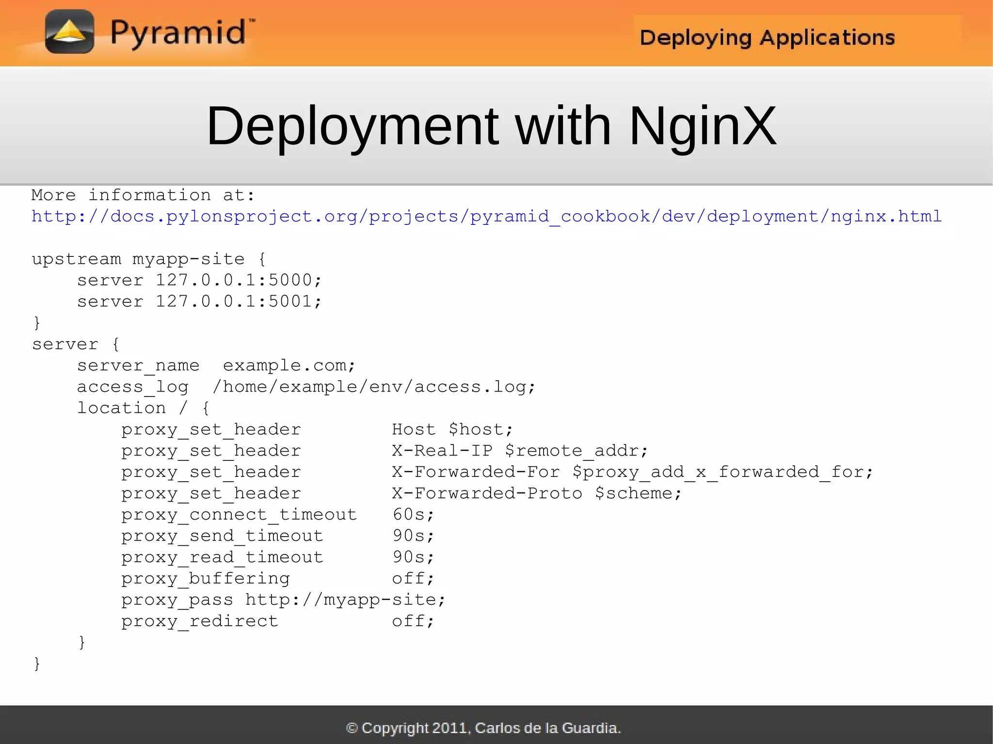 Pyramid deployment | ODP