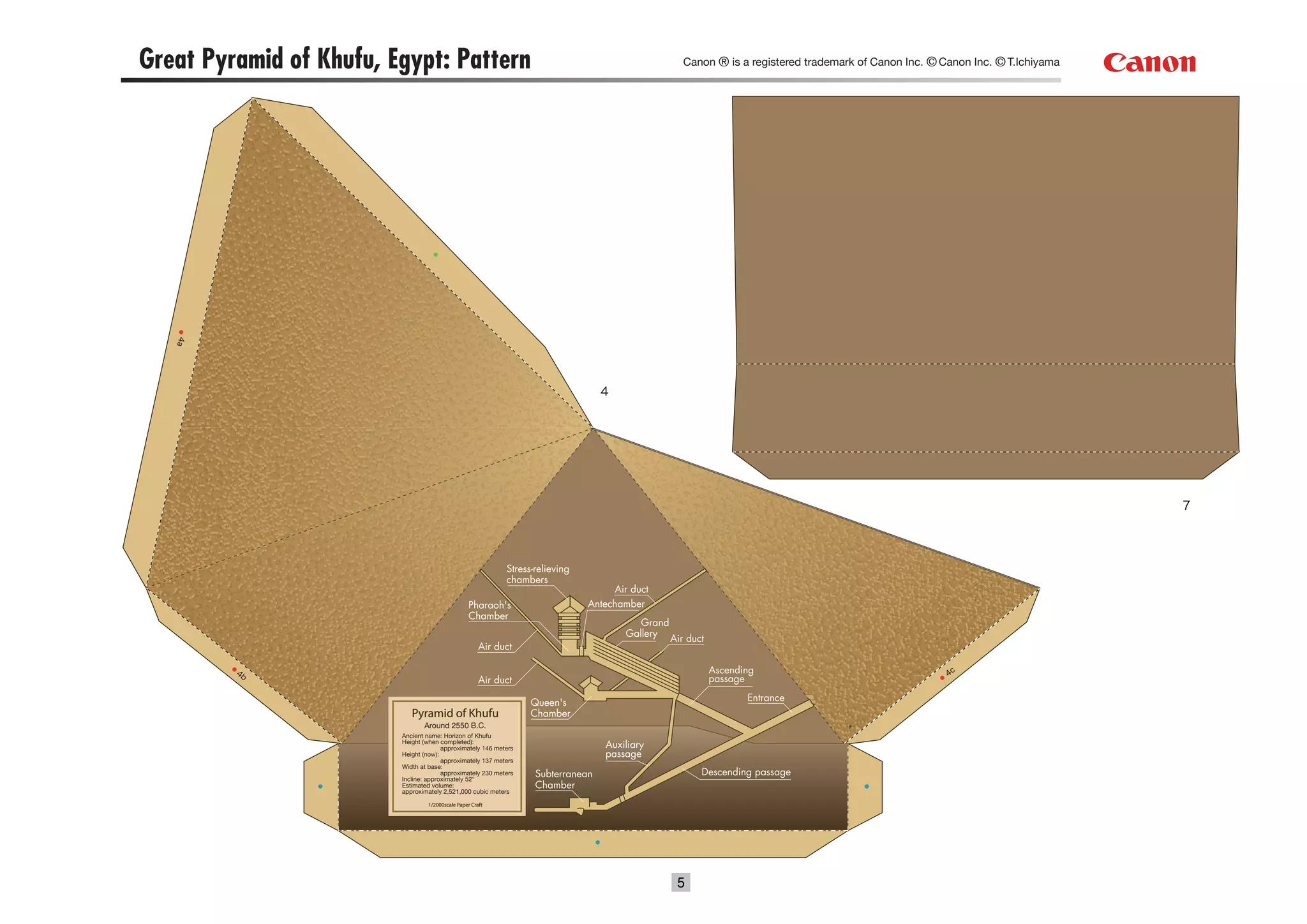 Papercraft Pirámide | PDF