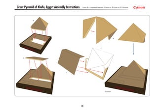 Papercraft Pirámide | PDF