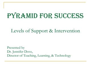 Pyramid For Success Revised Presentation | PPT