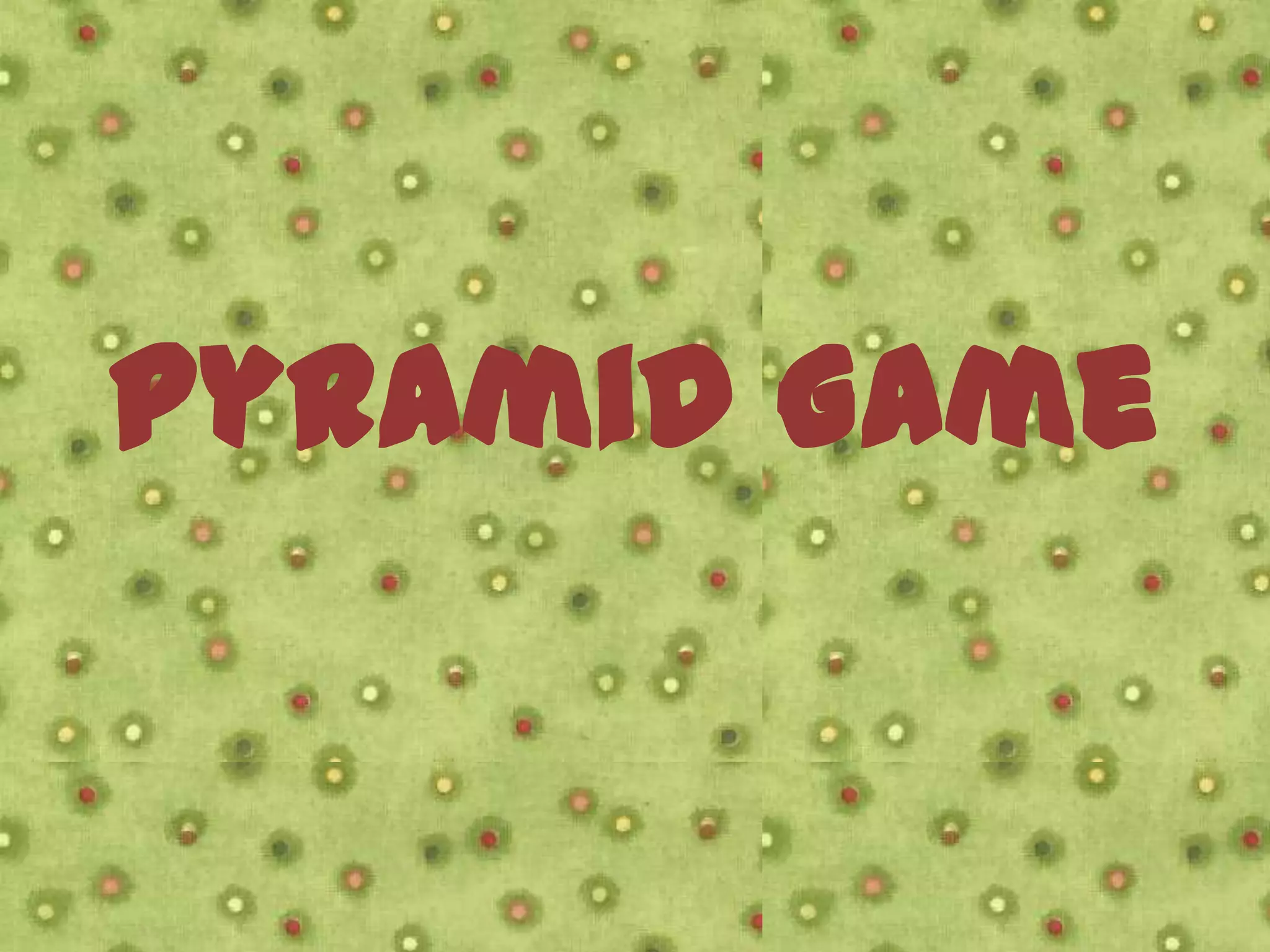 Pyramid Game | PPTX