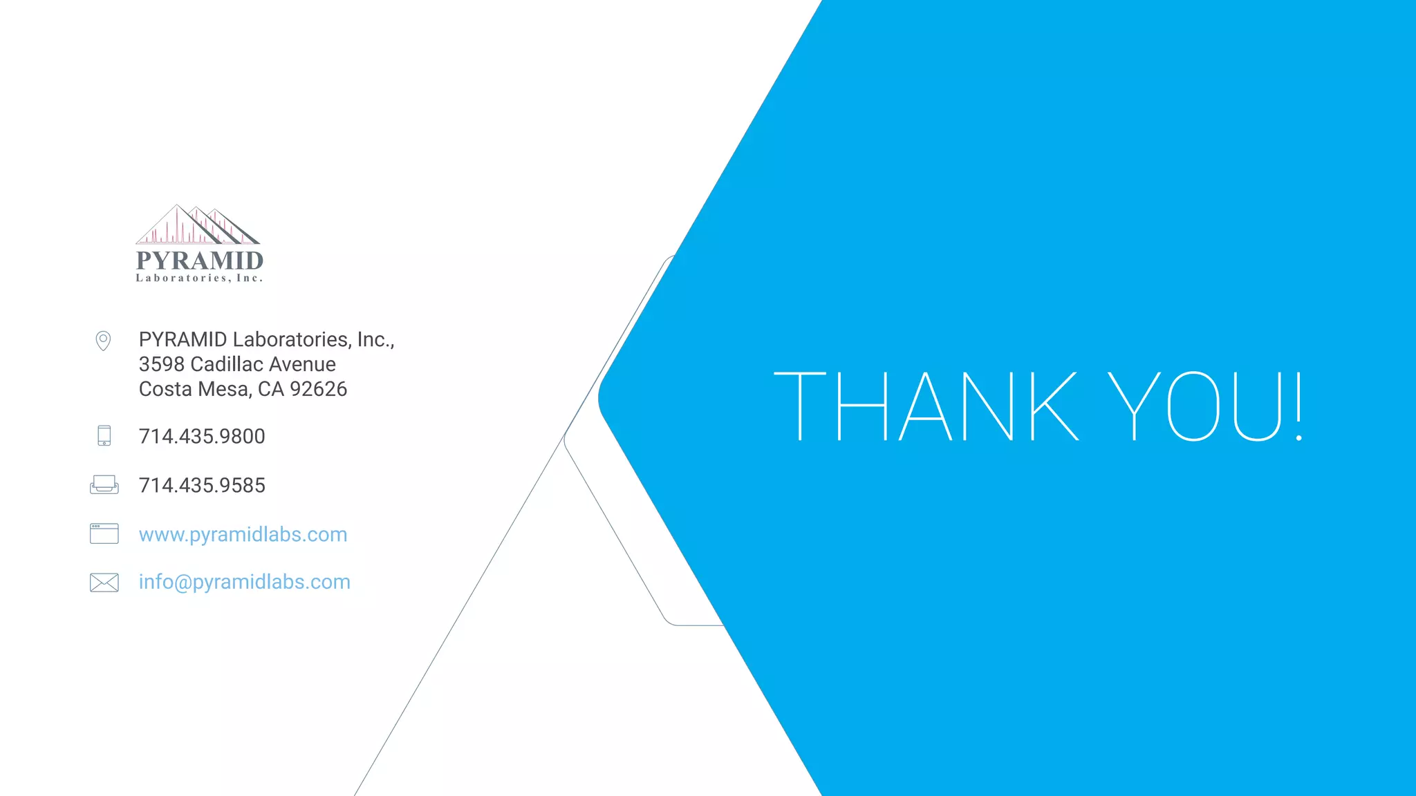 Pyramid Laboratories Overview | PPT