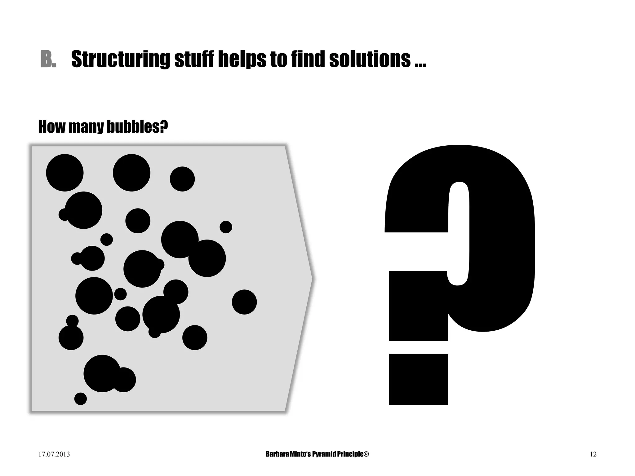 fmgoerres - Barbara Minto's Pyramid Principle | PPTX