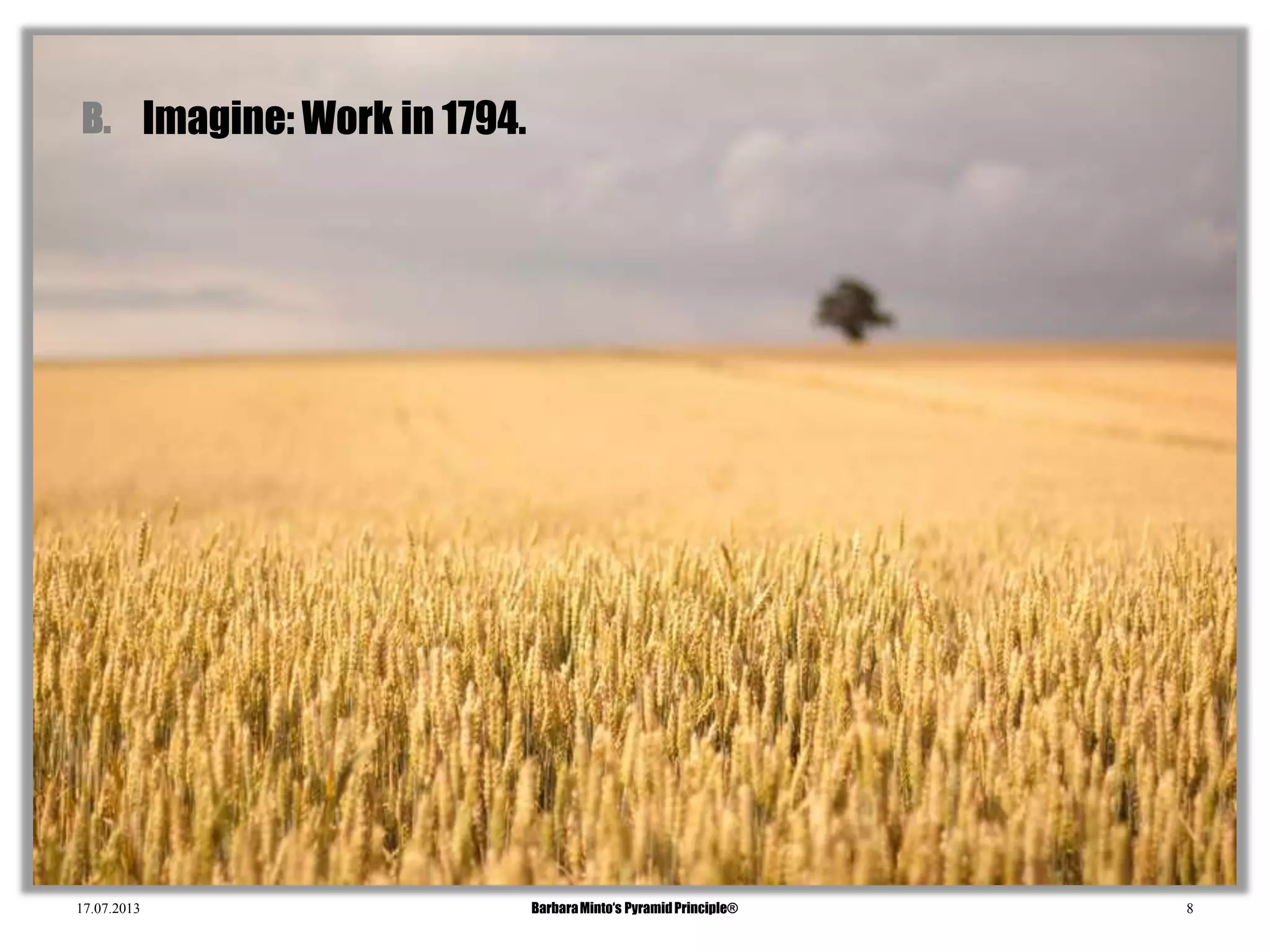 fmgoerres - Barbara Minto's Pyramid Principle | PPTX