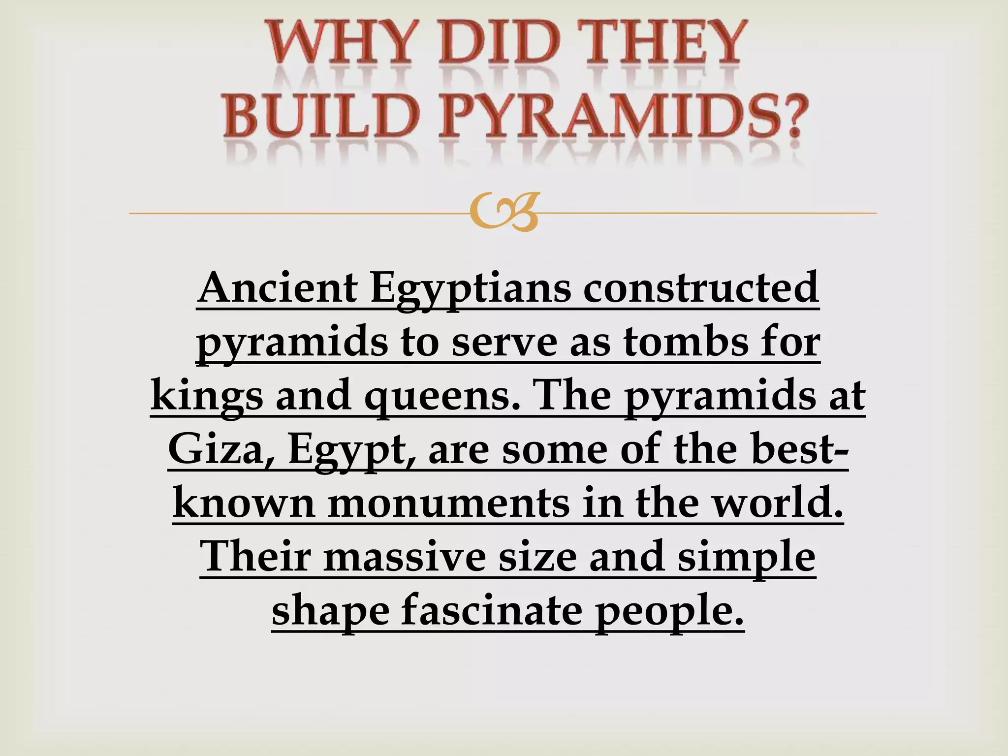 Pyramids | PPTX