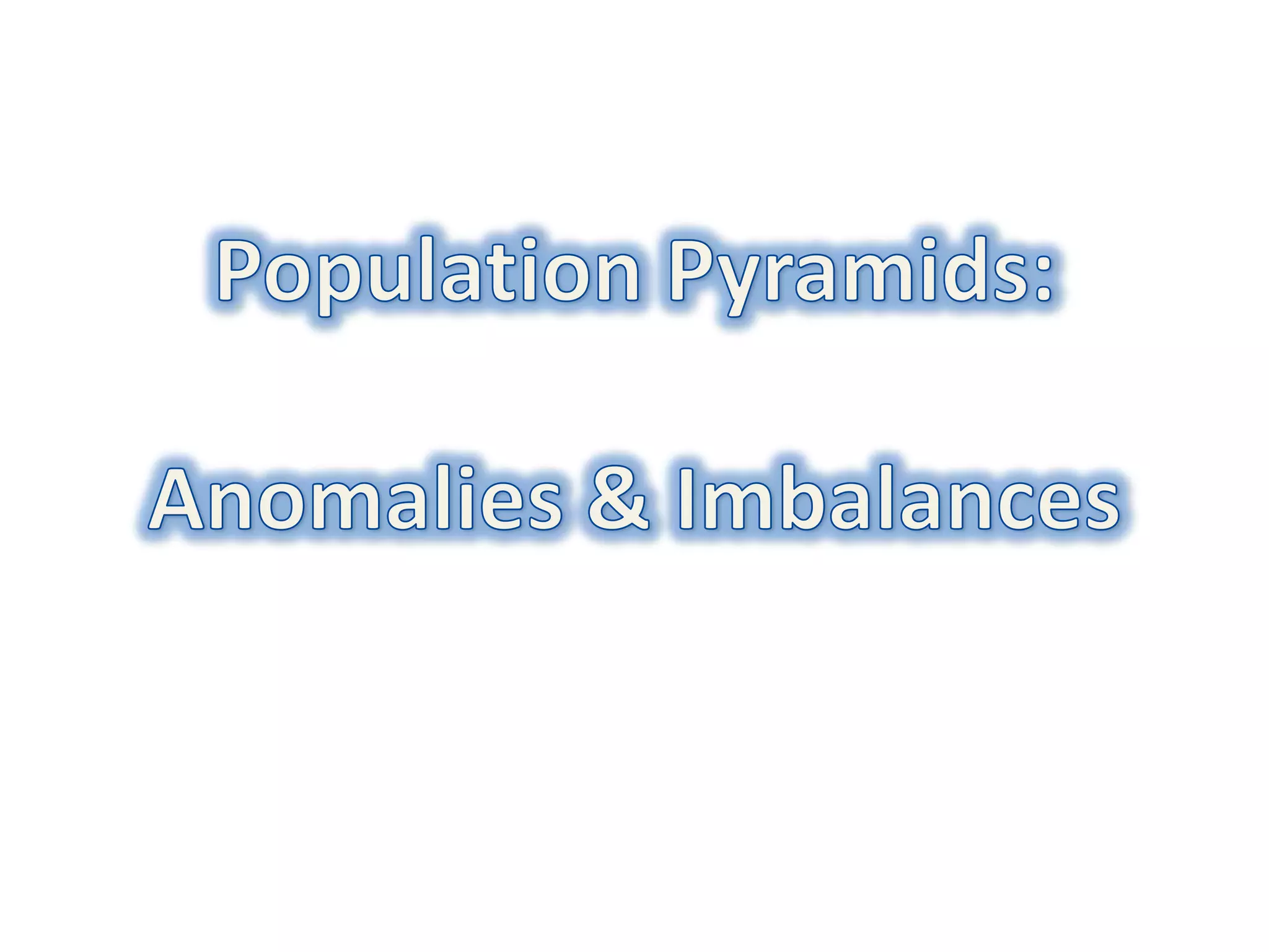 Population Pyramids Exercises | PPTX