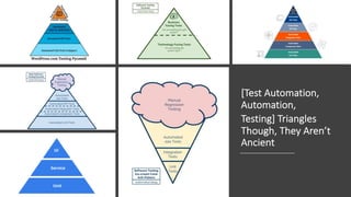Pyramids Are Ancient, Let's Talk Automation Strategy by Richard ...