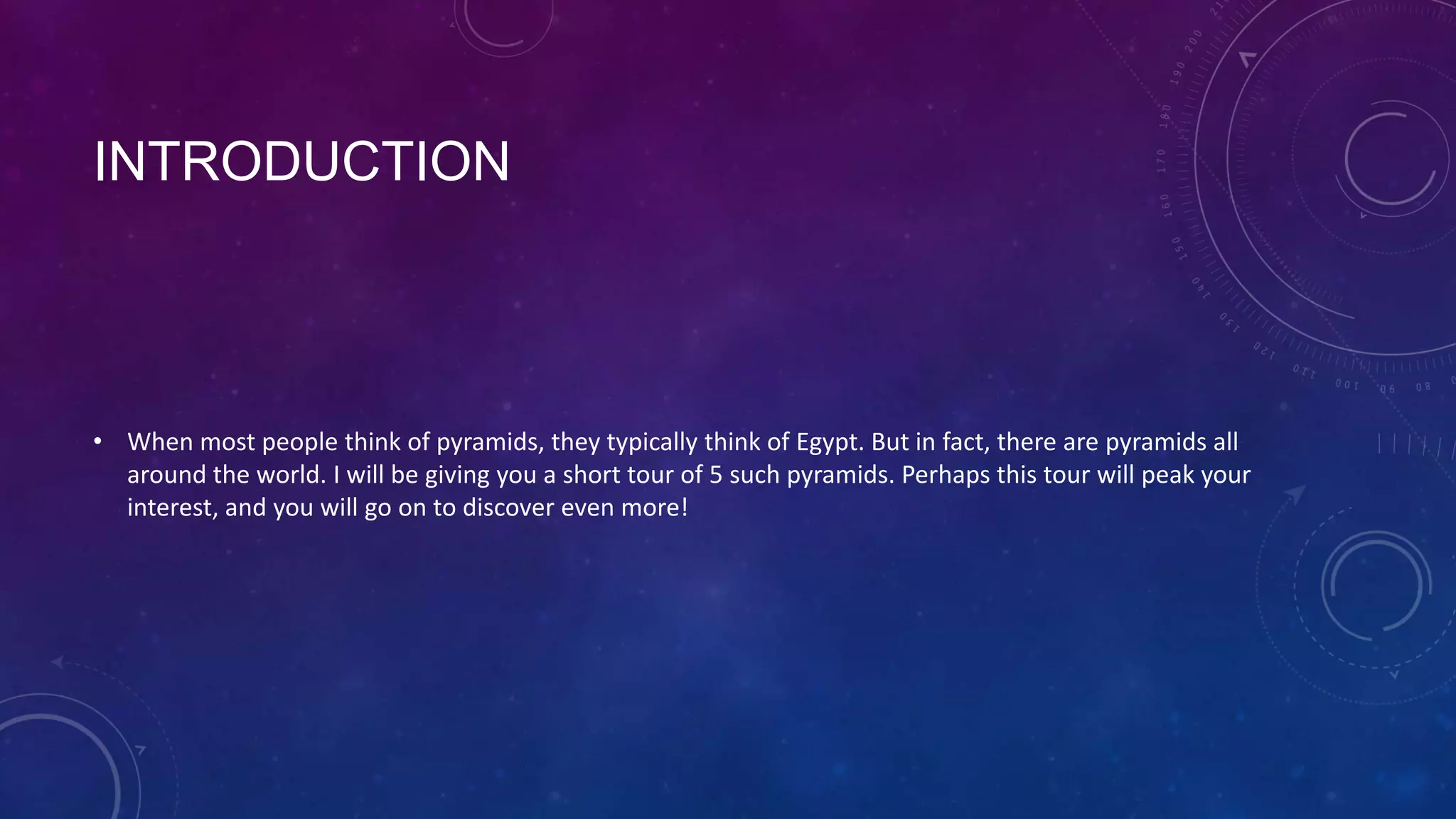 Pyramids around the world | PPTX