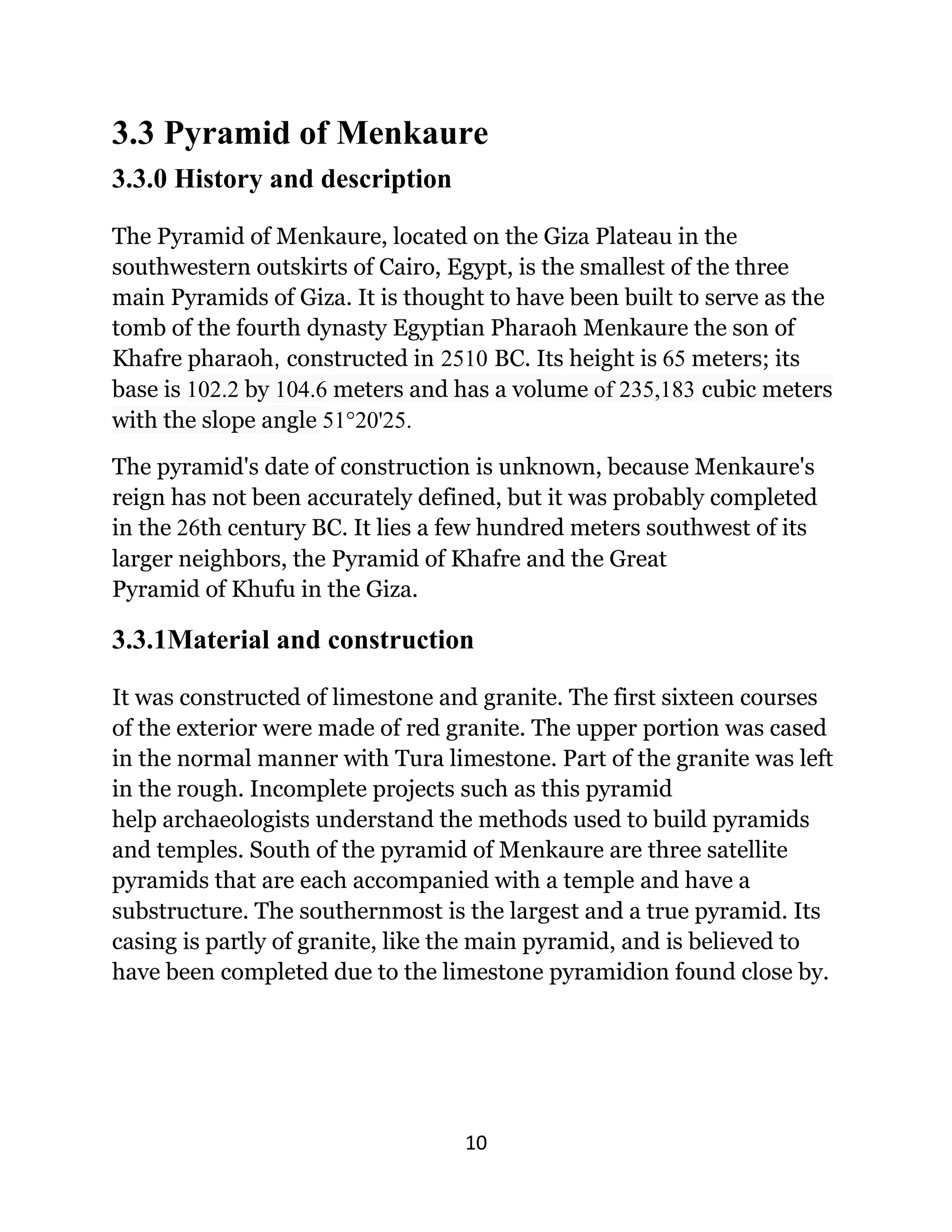 Pyramids of egypt presentation report | PDF