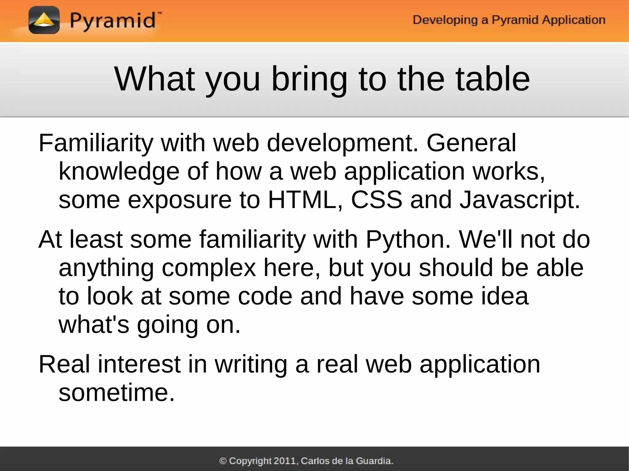 Pyramid tutorial | PPT
