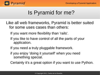 Pyramid tutorial | ODP | Web Development | Internet