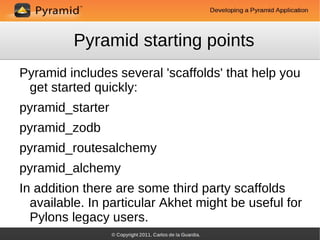Pyramid tutorial | ODP | Web Development | Internet