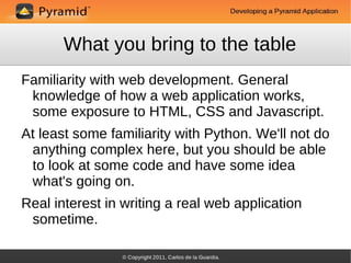 Pyramid tutorial | ODP | Web Development | Internet
