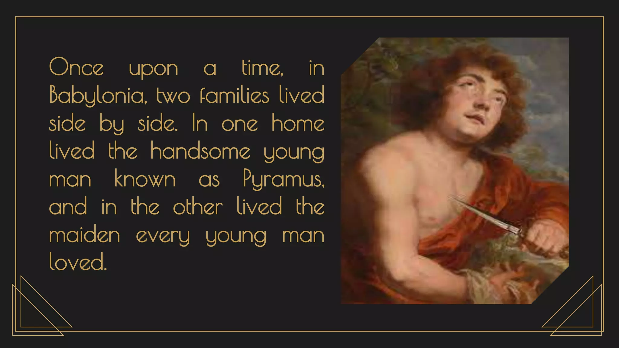 Pyramus and thisbe | PPTX