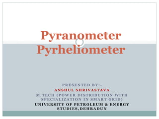 Pyranometer | PPTX