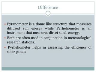 Pyranometer | PPTX