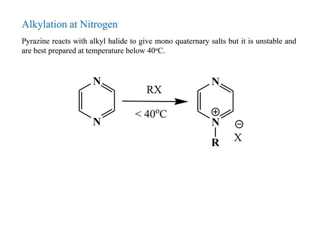 Synthesis And Reactions Of Pyrazine Pptx