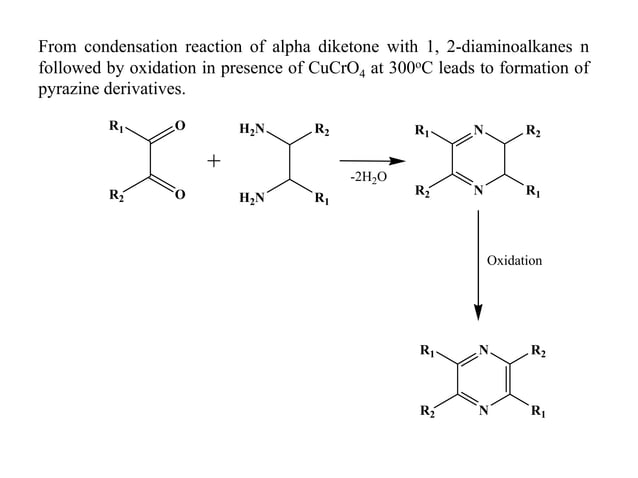 Synthesis And Reactions Of Pyrazine Pptx