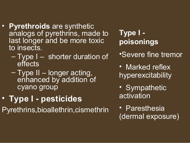 Pyrethroids