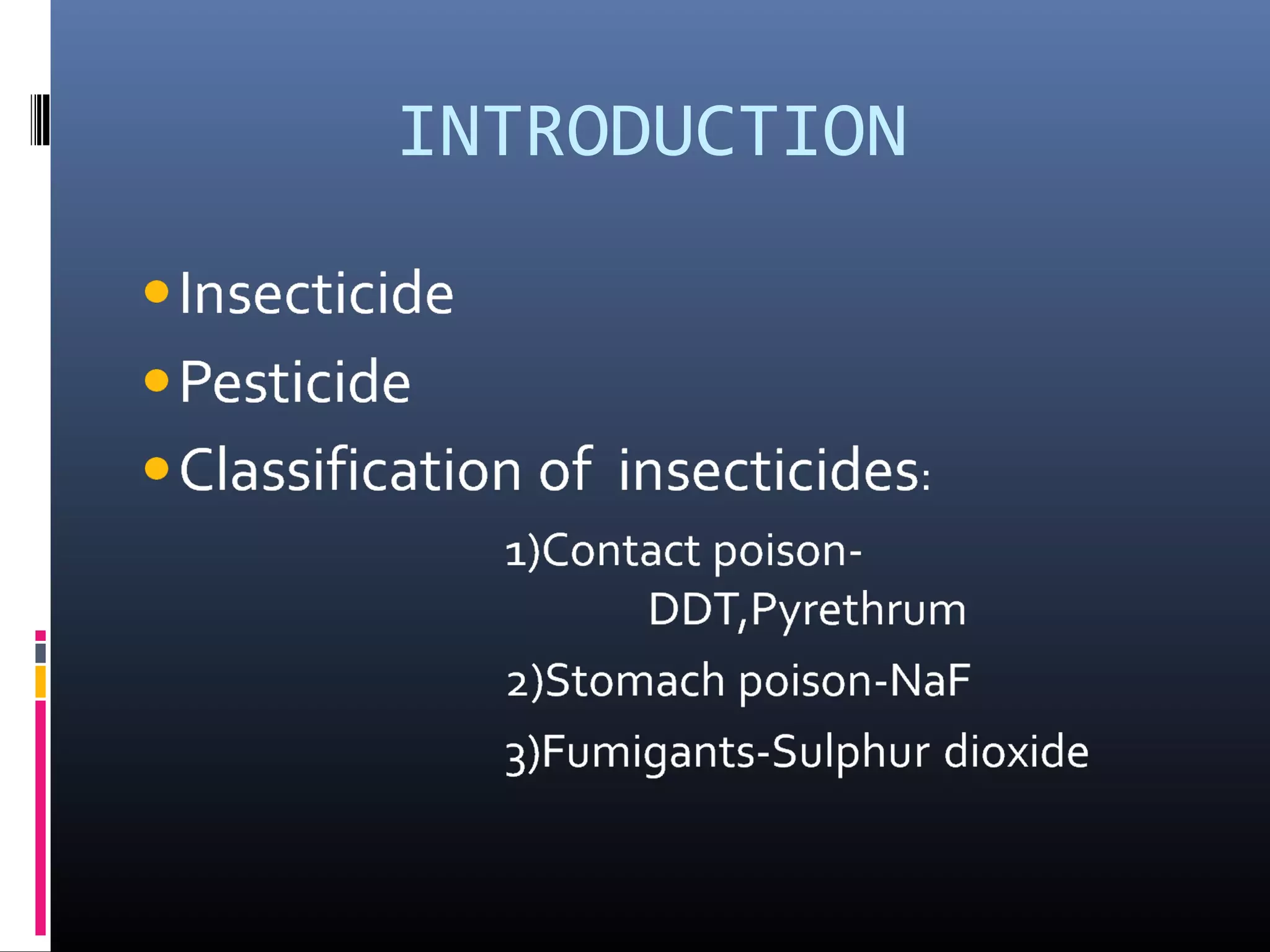 Pyrethrum and synthetic pyrethroids | PPT