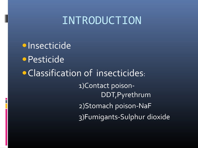 Pyrethrum and synthetic pyrethroids | PPT | Chemistry | Science