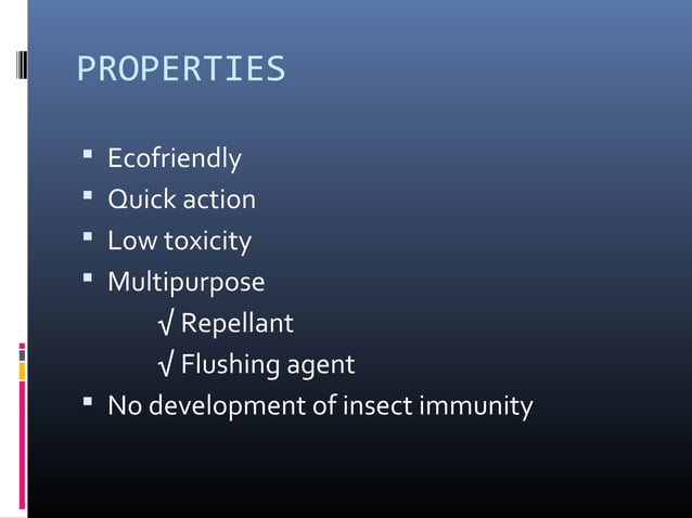 Pyrethrum and synthetic pyrethroids | PPT | Chemistry | Science