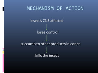 Pyrethrum and synthetic pyrethroids | PPT