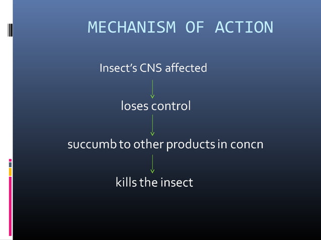 Pyrethrum and synthetic pyrethroids | PPT | Chemistry | Science