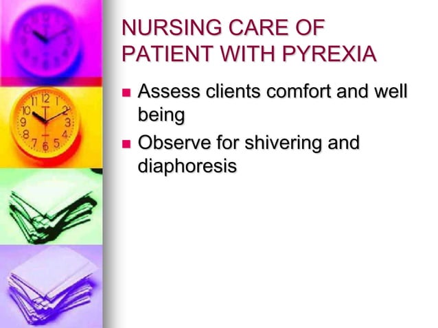 Pyrexia | PPSX | First Aid | Injuries