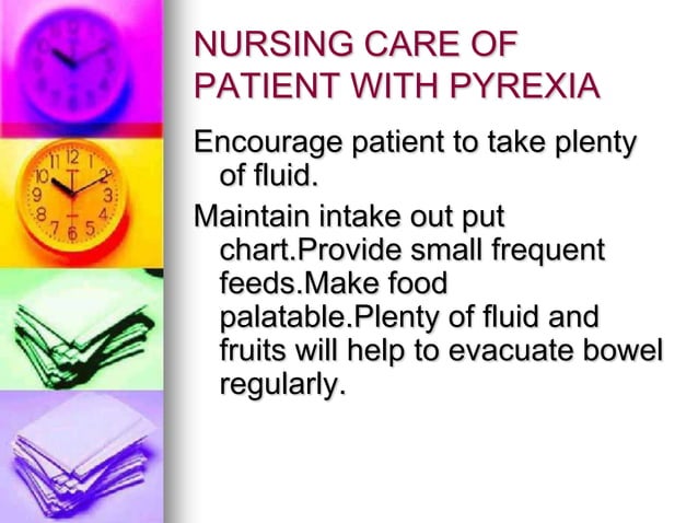 Pyrexia | PPSX | First Aid | Injuries