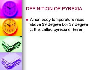 Pyrexia | PPT