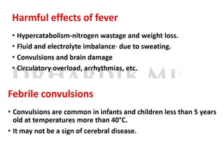 Pyrexia, ophthalmic symptoms and Worm Infestations | PPTX