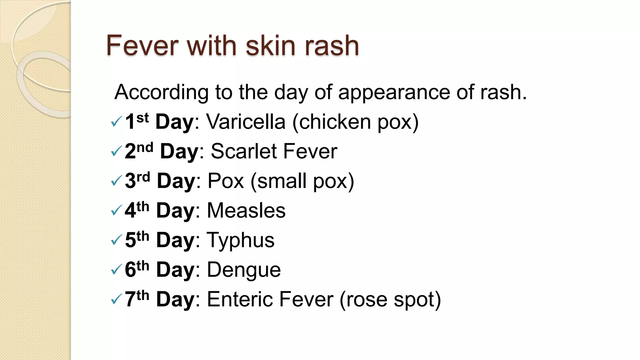 Management of Fever | PPTX